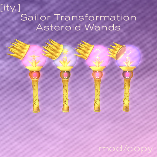 Second Life Marketplace - [ity.] Asteroid Scouts Transformation Wands